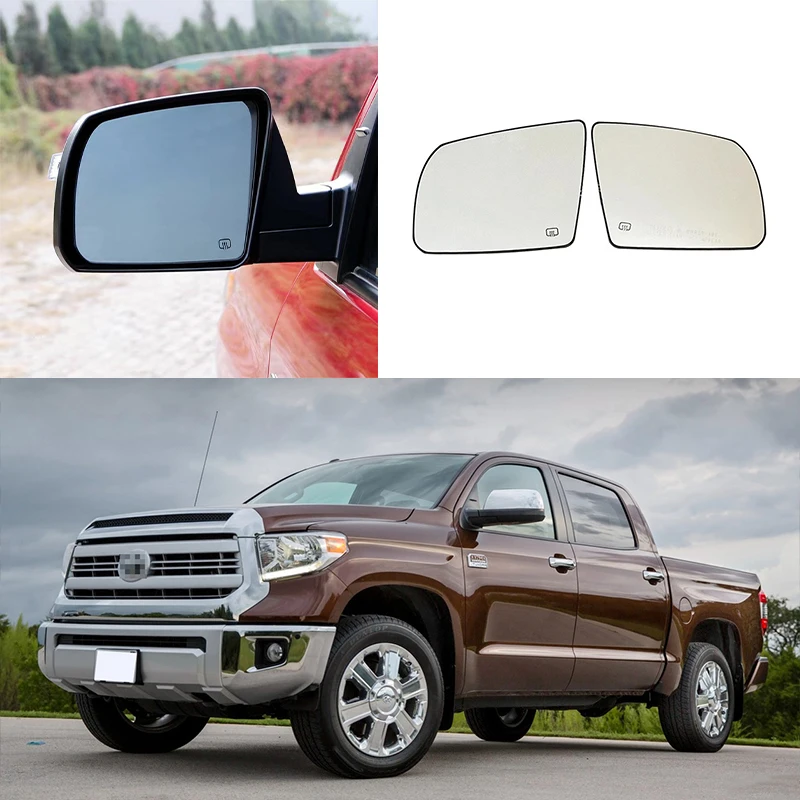 Heated-Auto-Side-Mirror-Glass-for-Toyota-Tundra-Sequoia-2007-2020 ...