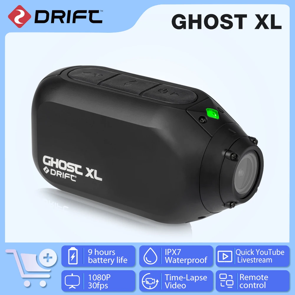 Drift Ghost Xl Ipx7 Waterproof Action Camera Sport 1080p Wifi Video Cam ...