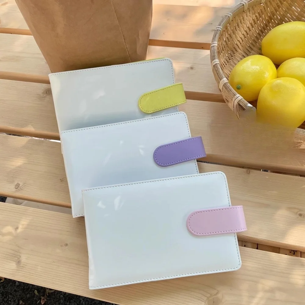 INS-Colored-Pu-Photocard-Holder-Notebook-20-Inner-Pages-Card-Booklet ...