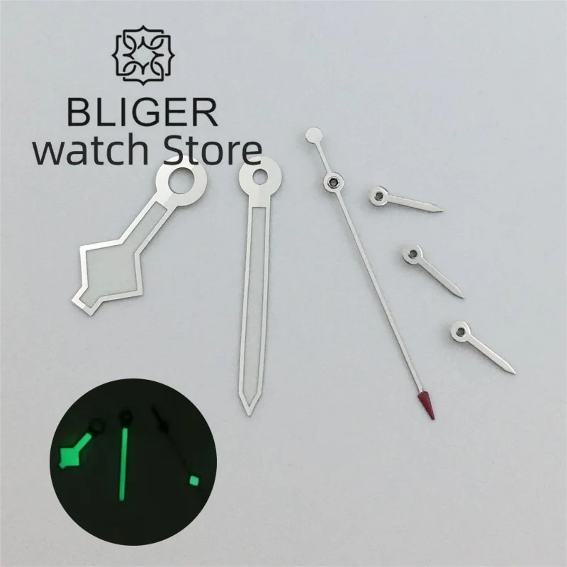 BLIGER-Watch-Accessories-VK63-Hand-White-Snowflake-Hands-for-VK63 ...