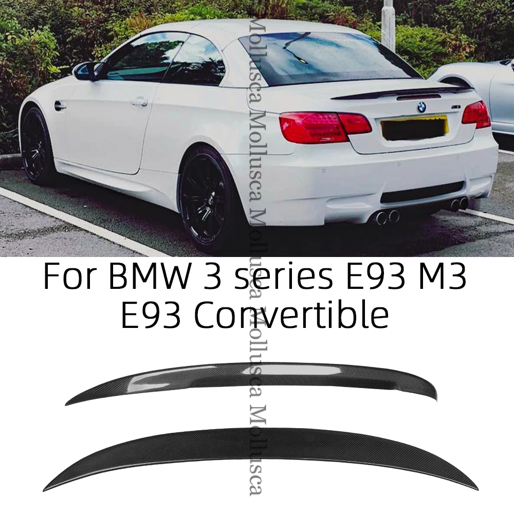 For-BMW-3-Series-E93-E93-M3-Convertible-P-Style-Carbon-fiber-Rear ...