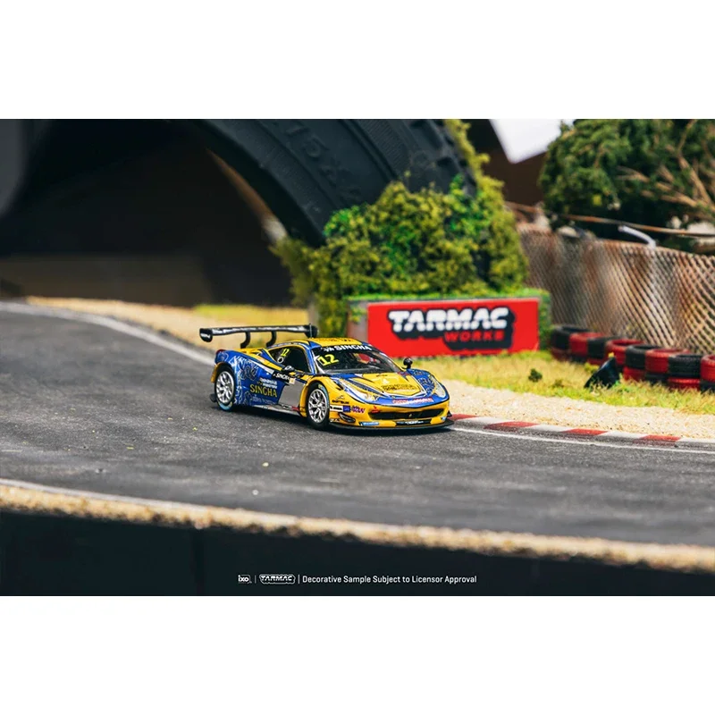 TW-In-Stock-1-64-458-Italia-GT3-GT-Asia-2016-Diecast-Diorama-Car-Model ...
