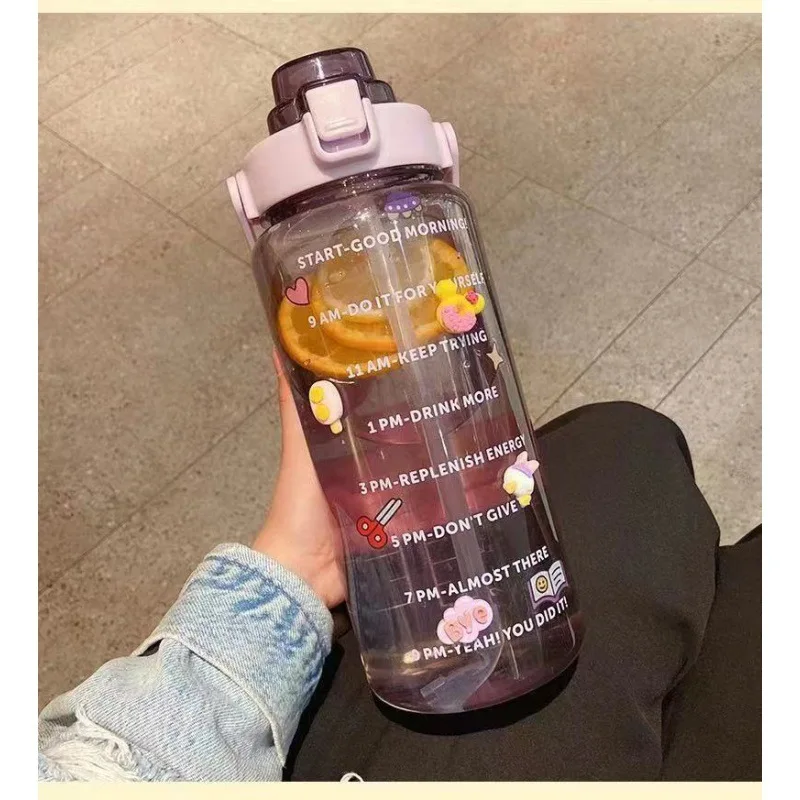 Water Bottle Times | Large Cute Water Bottles | 2l Drink Water Bottle | Water Cup Times - Water ...