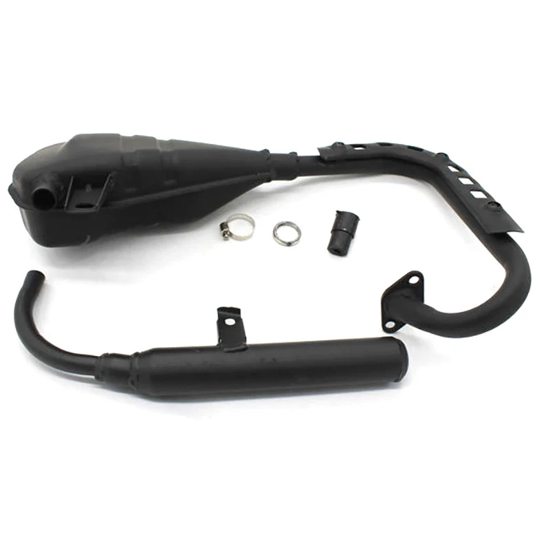 Muffler-Exhaust-Silencer-Pipe-Assembly-Set-for-Yamaha-PW50-Peewee50-Pit ...