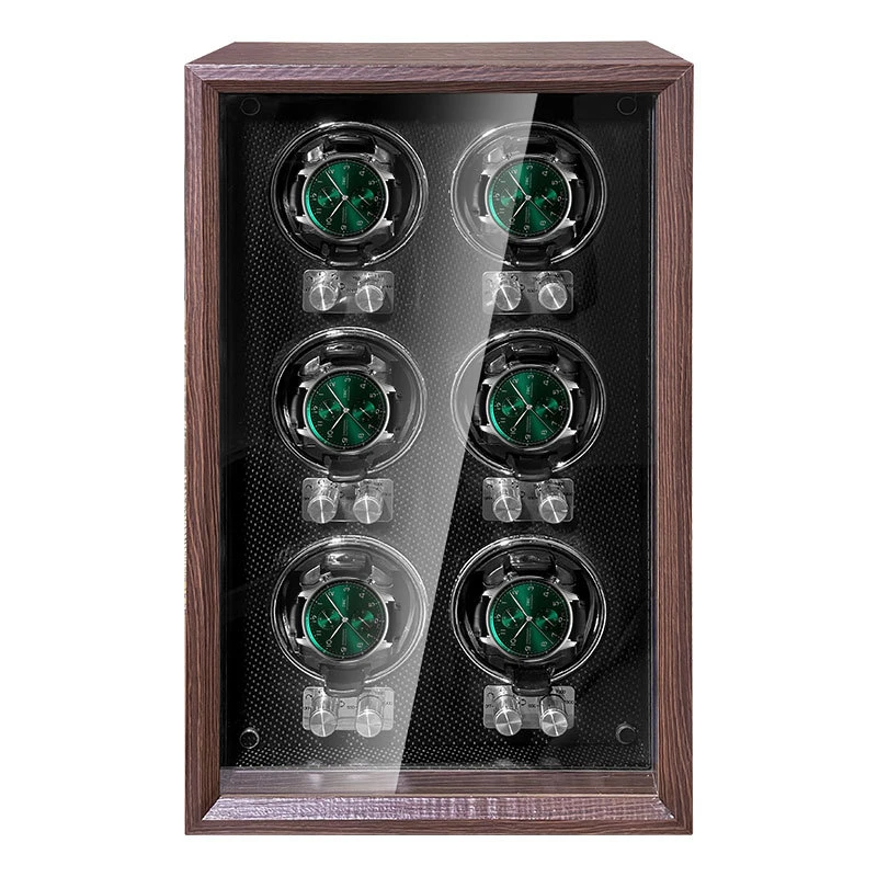 Watch Winder For Automatic Watches Storage Wood Boxes Mechanical ...