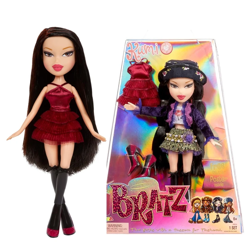 New-Surprise-Doll-Bratz-Original-Fashion-Doll-Kumi-with-2-Outfits-and ...