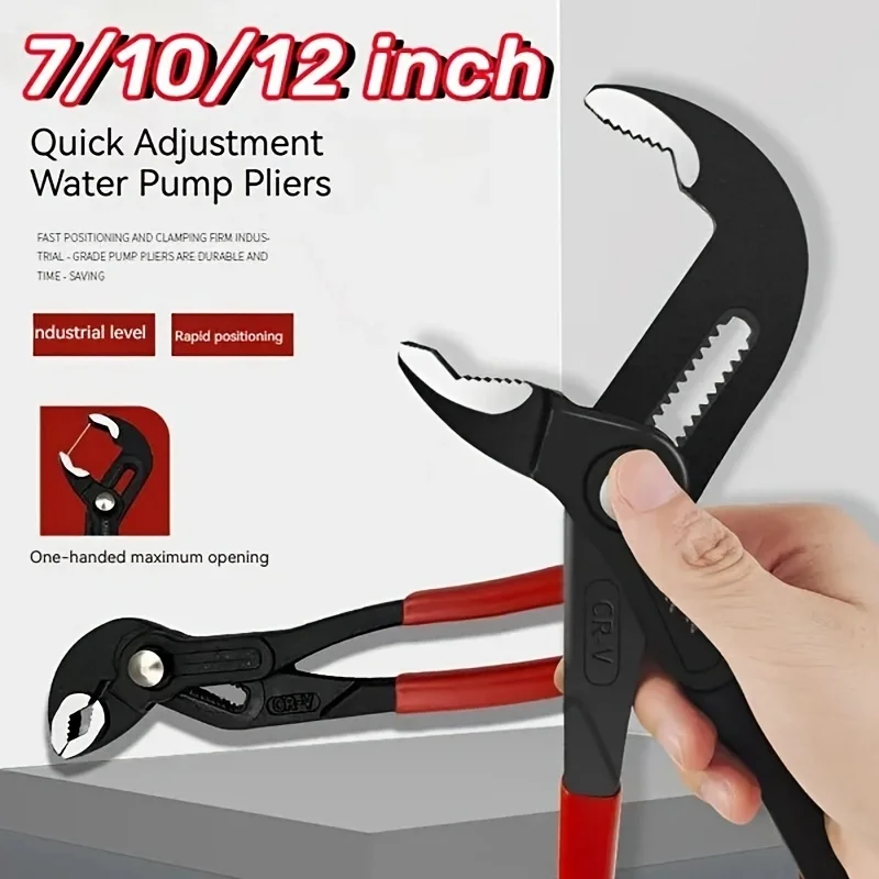 1pc-7-10-12-in-Water-Pump-Pliers-Multifunctional-Universal-Plumbing ...