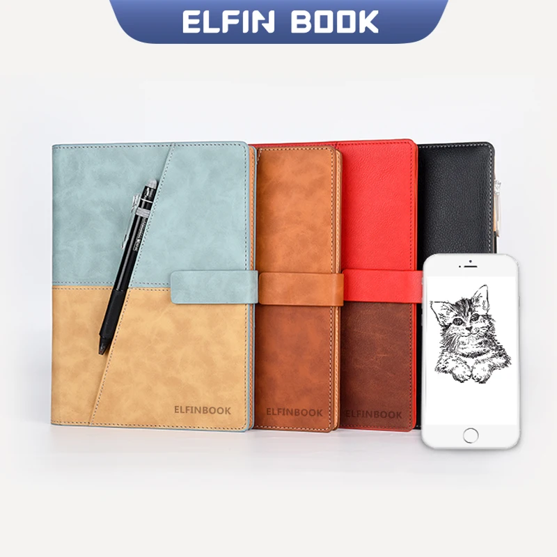 Elfin-book-X-Endless-Smart-Paper-Notebook-Repeatable-Scratchable-App ...