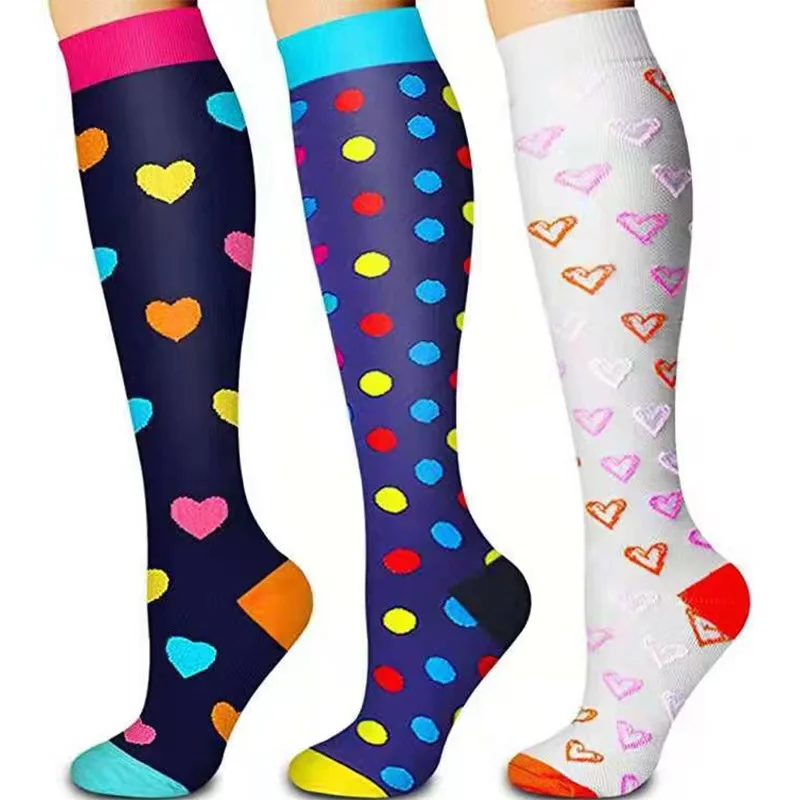 Men-Women-Socks-Compression-Socks-Elastic-Sports-Beautiful-Leg-Nurse ...