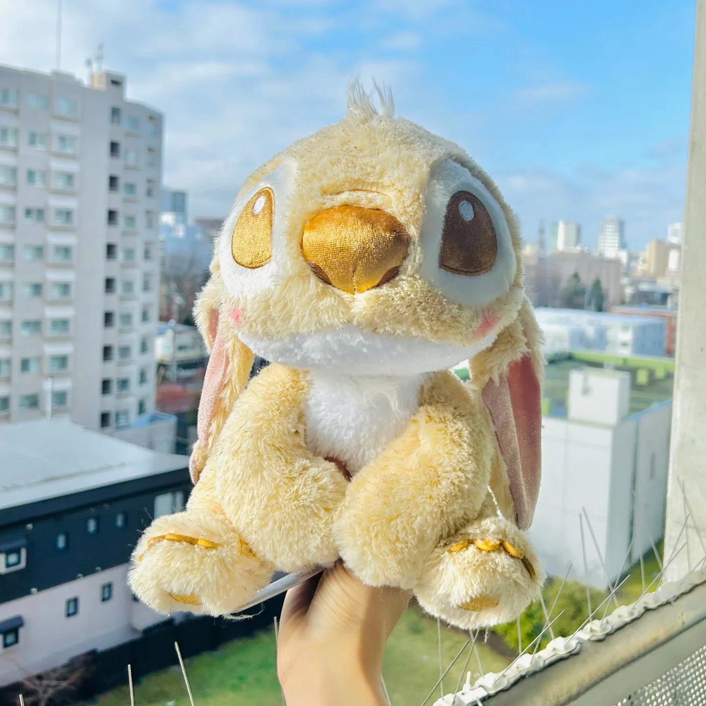 Dsiney Kawaii Winter Shiny Stitch Toy Doll Lilo & Stitch Cartoon Anime ...