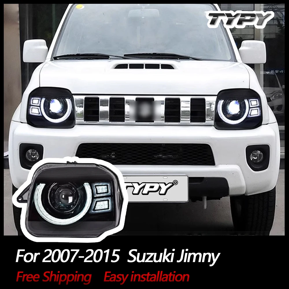 TYPY-Car-Lights-For-Suzuki-Jimny-LED-Headlights-2007-2015-Head-Lamps ...