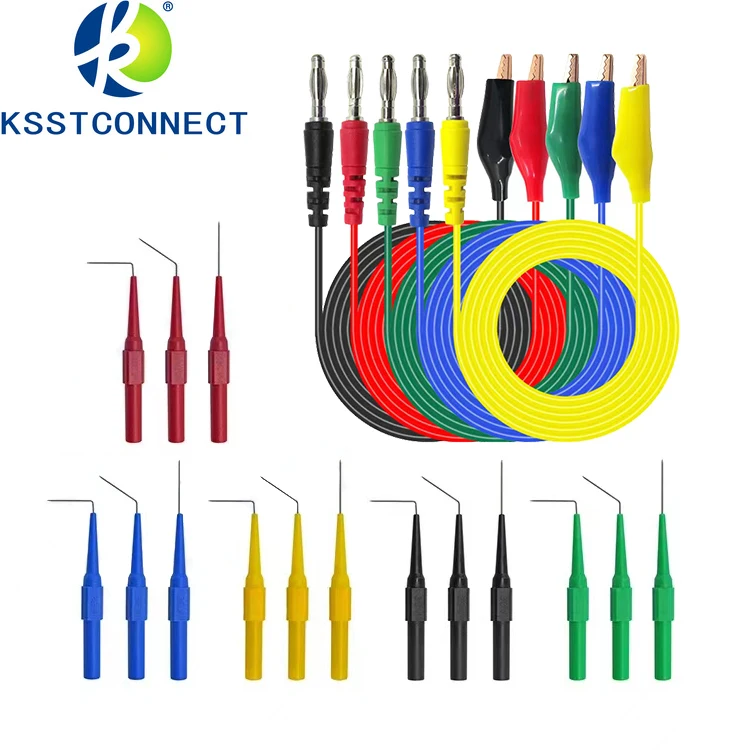 P1920-Multimeter-Test-Lead-Kit-Alligator-clip-to-4MM-Banana-Plug-Test ...