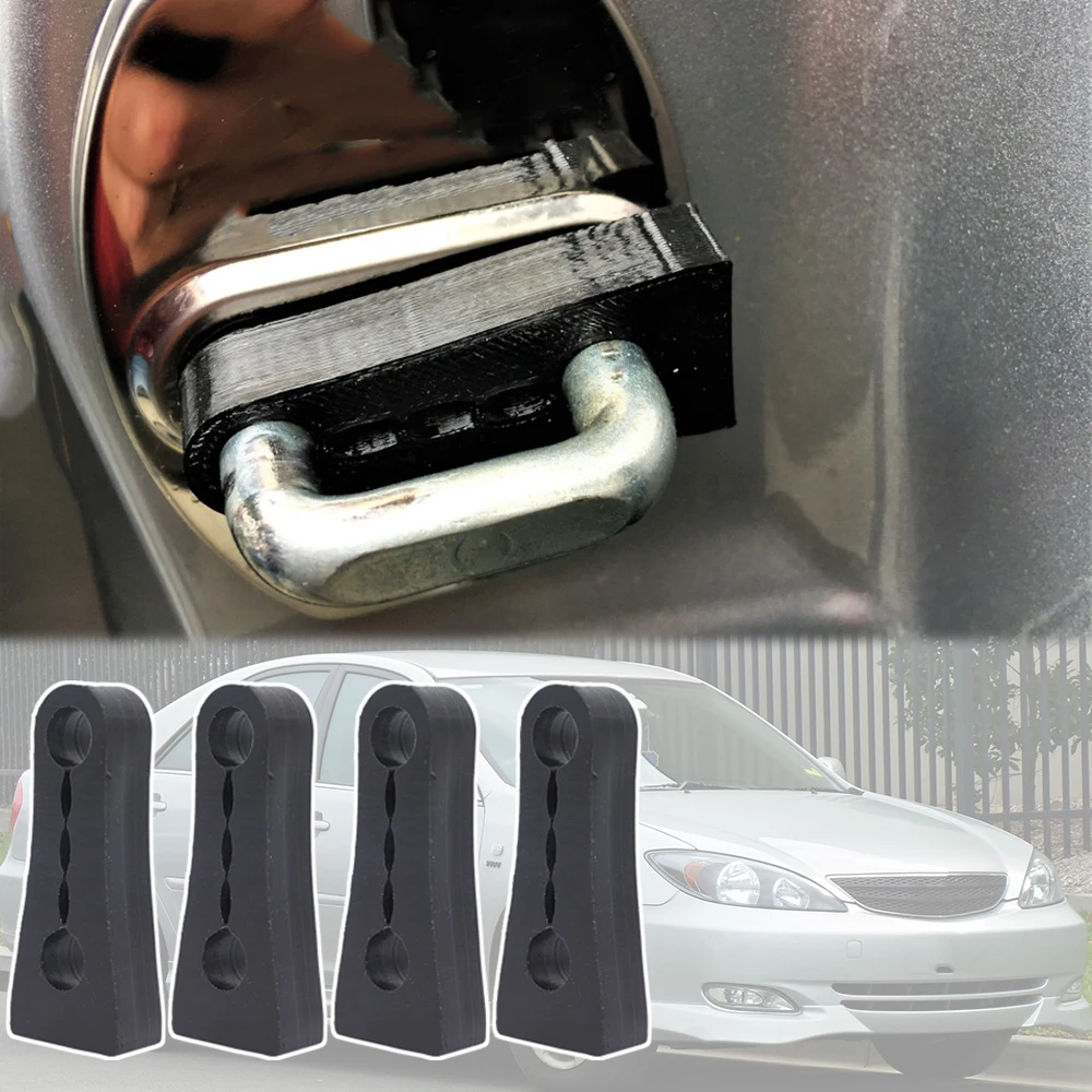 Car Sound Deadener Damper Door Lock Buffer Deadening Damping For Toyota ...