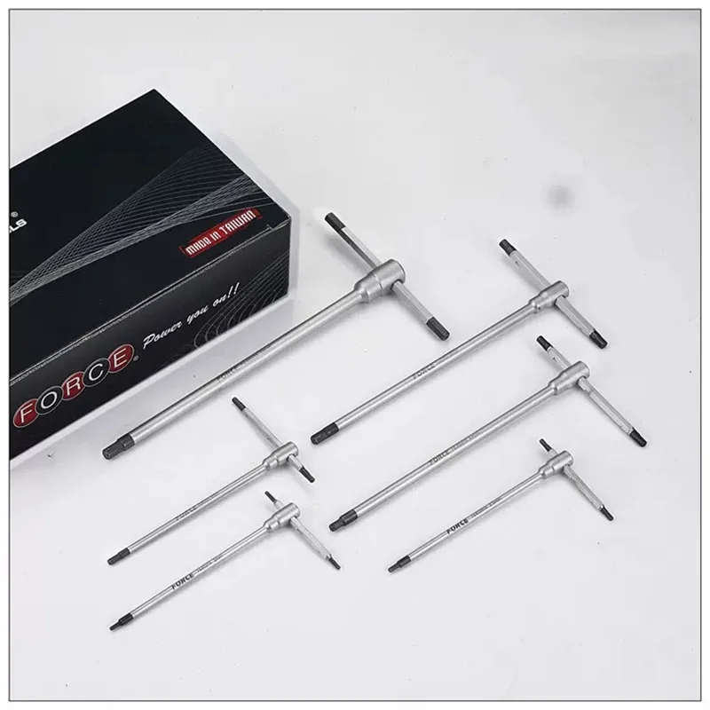 Iron Handle Sliding T-Shaped Hexagonal Wrench With Three Ends Available ...