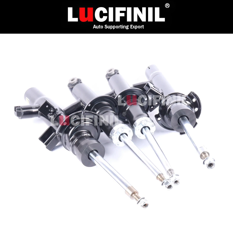 LuCIFINIL 4X amortiguadores de suspensión delantera y trasera, con EDC ...