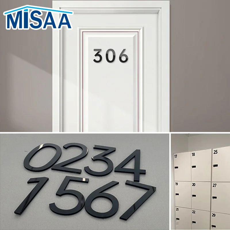 Adhesive-3D-House-Number-Sticker-Door-Plate-Sign-Outdoor-Mailbox ...
