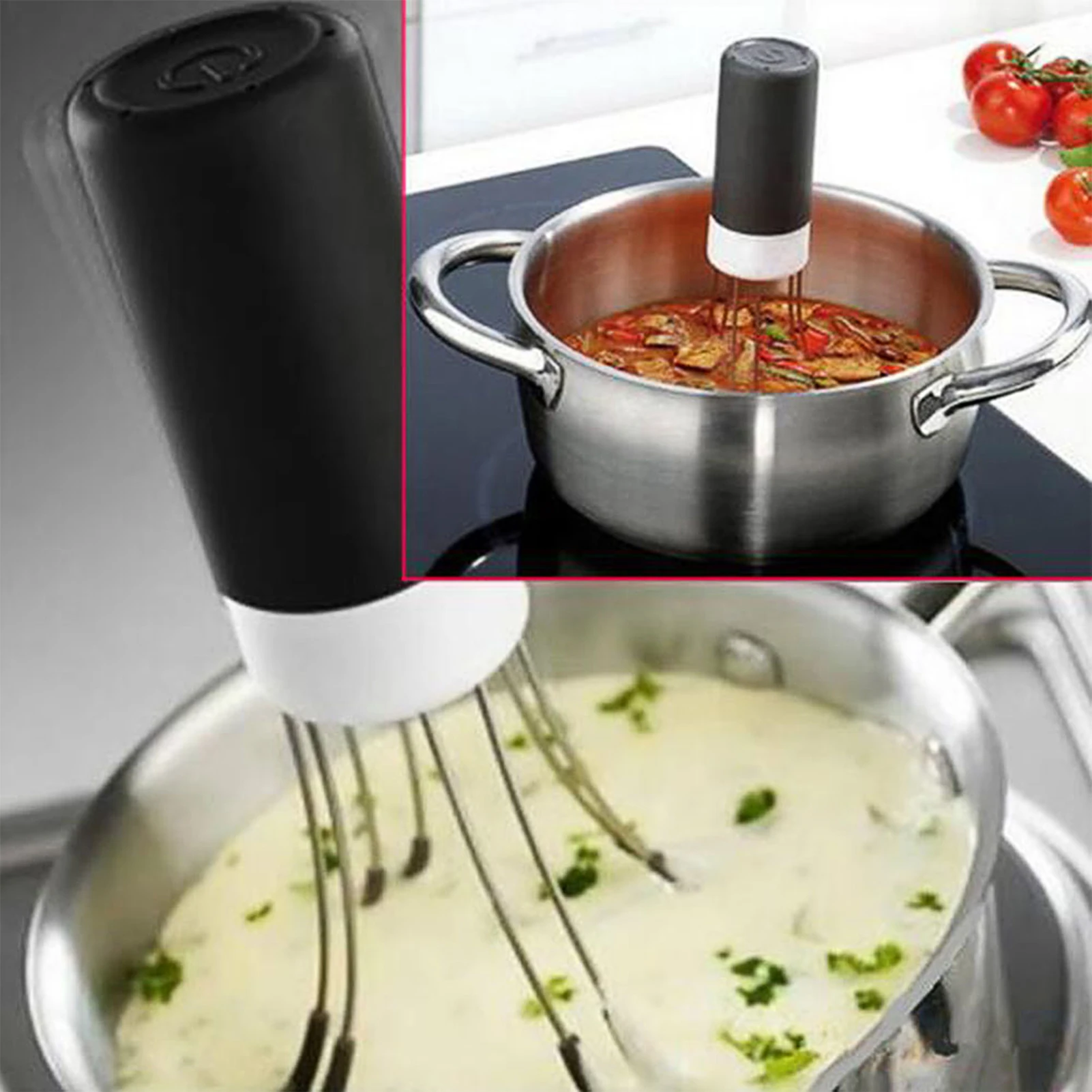 Food Blender Automatic Stirrer 3 Speed Gear Stir Crazy Stick Mixer 【人気急上昇】