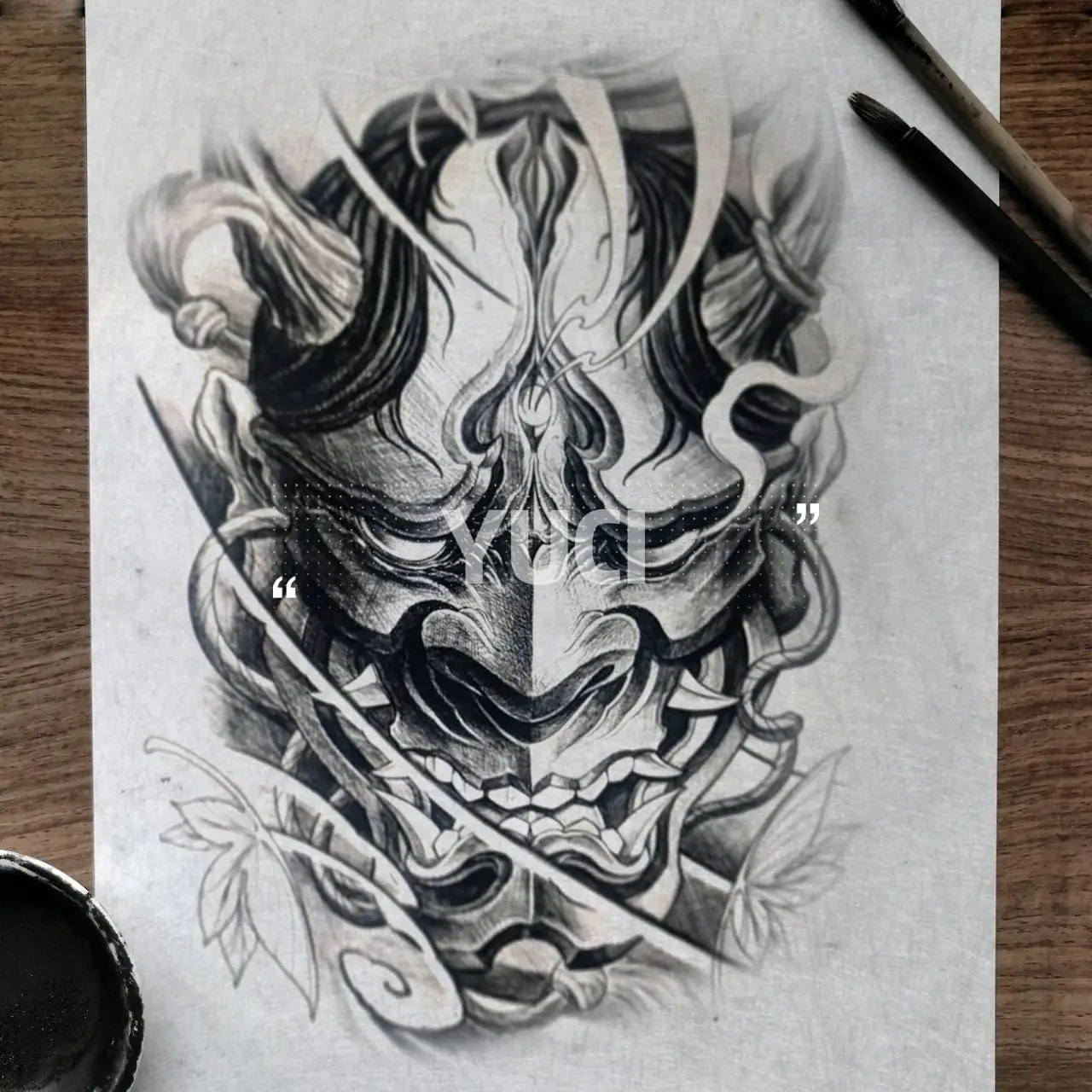 Tradition-Prajna-Temporary-Tattoo-Stickers-Japanese-Waterproof-Totems ...