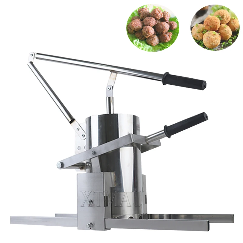 Manual-Meatball-Machine-Vegetable-Ball-Machine-Meatball-Processing ...