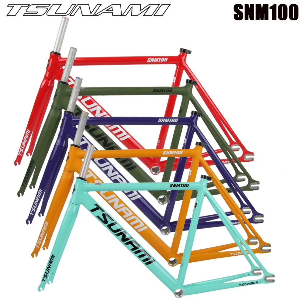Factory-Promotion-TSUNAMI-SNM100-Aluminum-Bicycle-Frame-Fixed-Gear ...
