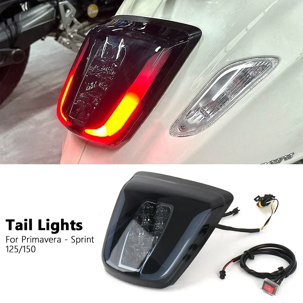 New-LED-Rear-Lights-Motorcycle-Taillights-Lighting-Indicator ...