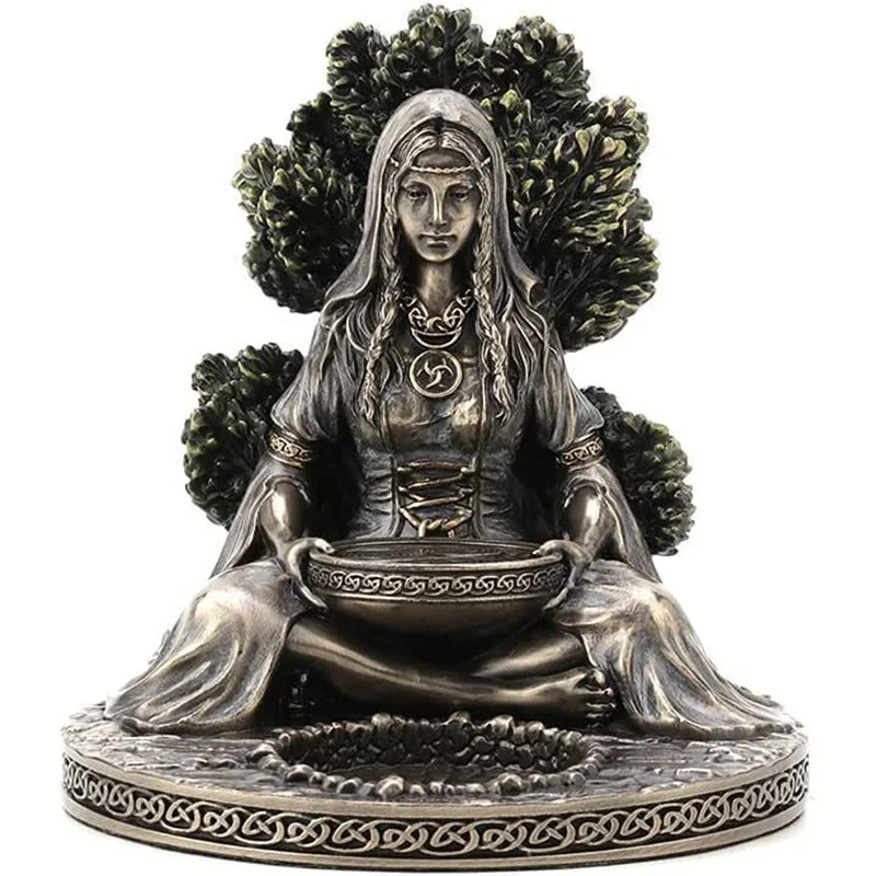 Nordic-Mythology-Celtic-Goddess-Resin-Statue-Tea-Candle-Aroma ...