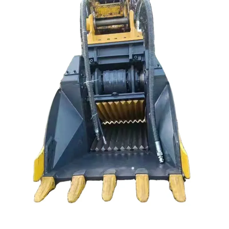 Heavy-Duty-Construction-Machinery-Parts-Crusher-Bucket-Rock-Concrete ...