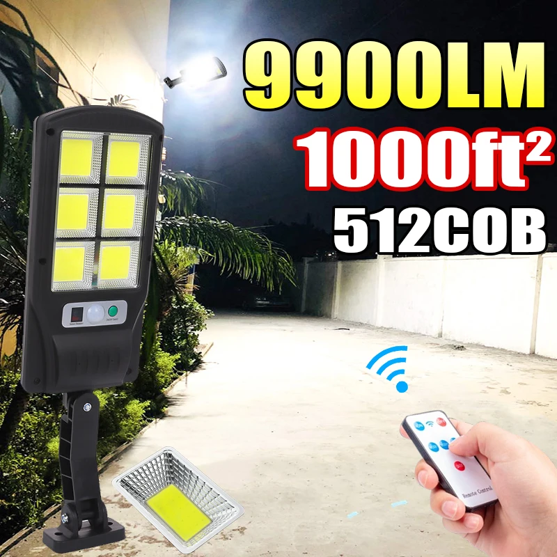 9900LM-High-Power-LED-Solar-Light-512COB-External-Solar-Light-Outdoor ...