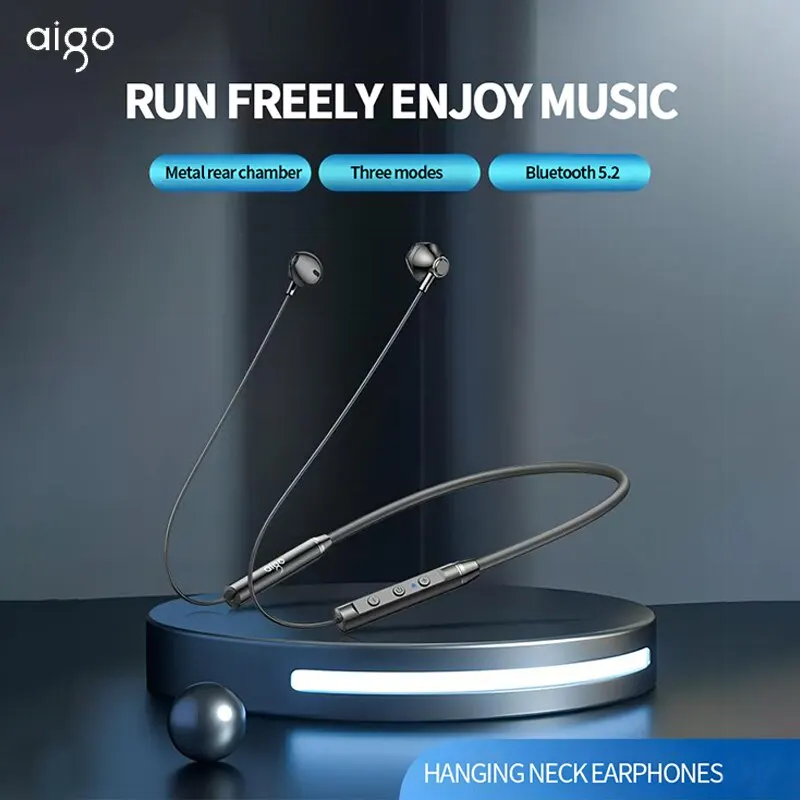 Original-Aigo-W01-TWS-Wireless-Earphone-Bluetooth-5-2-Sports-Noise-Canceling-Neckband-Headphones ...