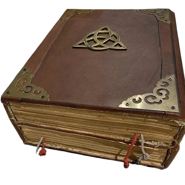 Charmed-Book-Of-Shadows-Green-Journal-Cover-Bound-Journal-Blank-And ...