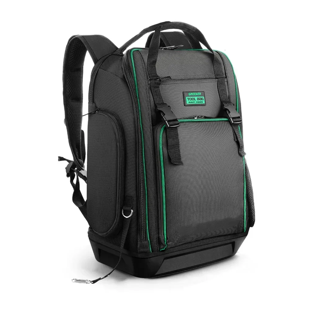 GREENER-New-25in-Heavy-Duty-Tool-Backpack-Tool-Organizer-for ...