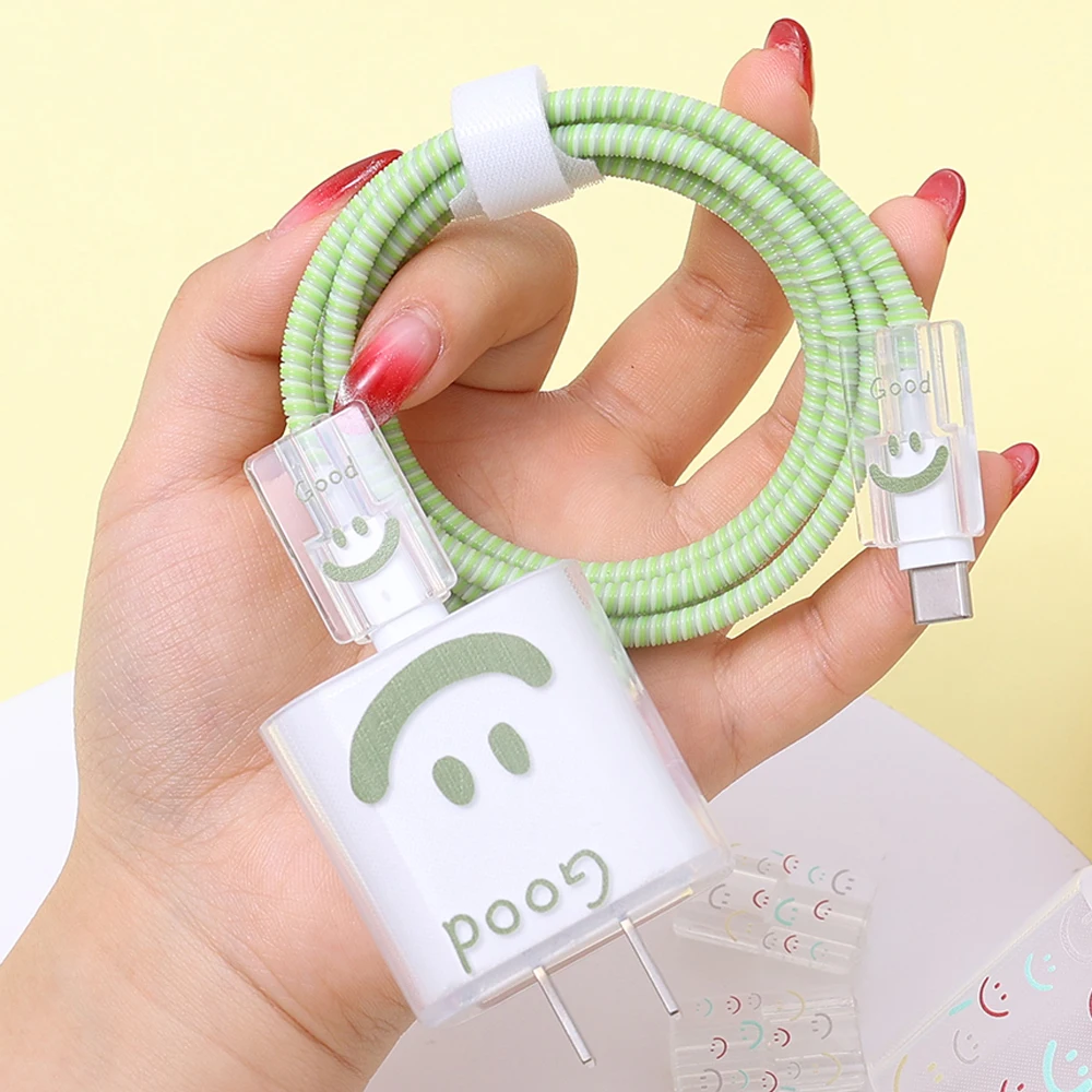 Protecci-n-de-Cable-USB-para-Iphone-15-14-13-12-cubierta-de-cara ...