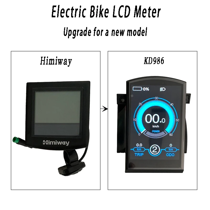 Himiway-48V-Electric-Bike-KEY-DISP-LCD-TFT-KD986-Display-Instrument ...