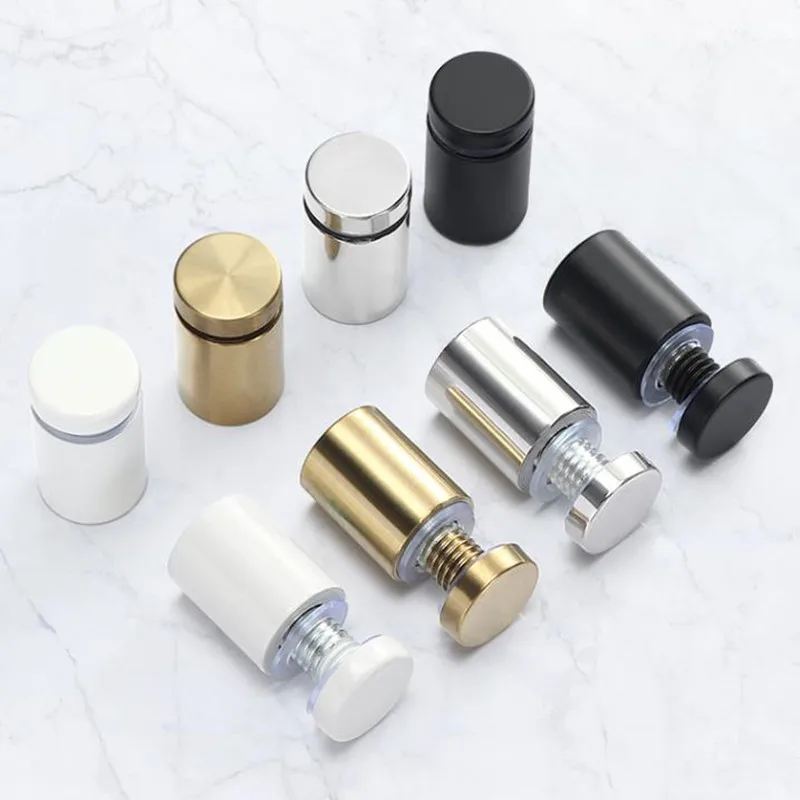 2-5pcs-Diameter-12mm-16mm-19mm-Advertising-Screws-Black-Stainless-Steel ...