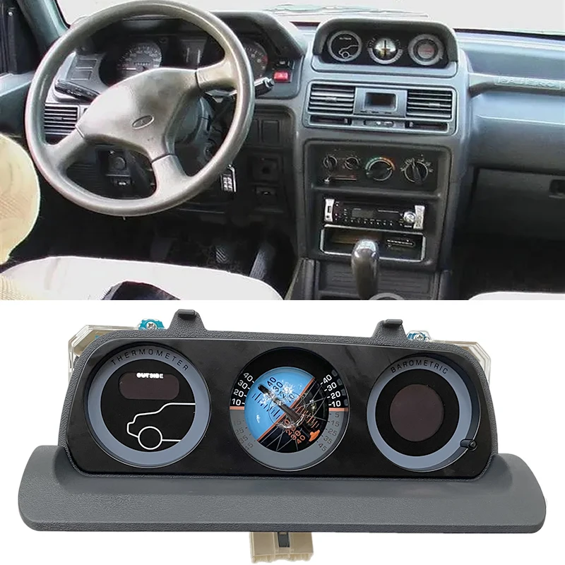 Altimeter-Thermometer-Inclinometer-Center-Display-Dashboard-Panel-Gauge ...