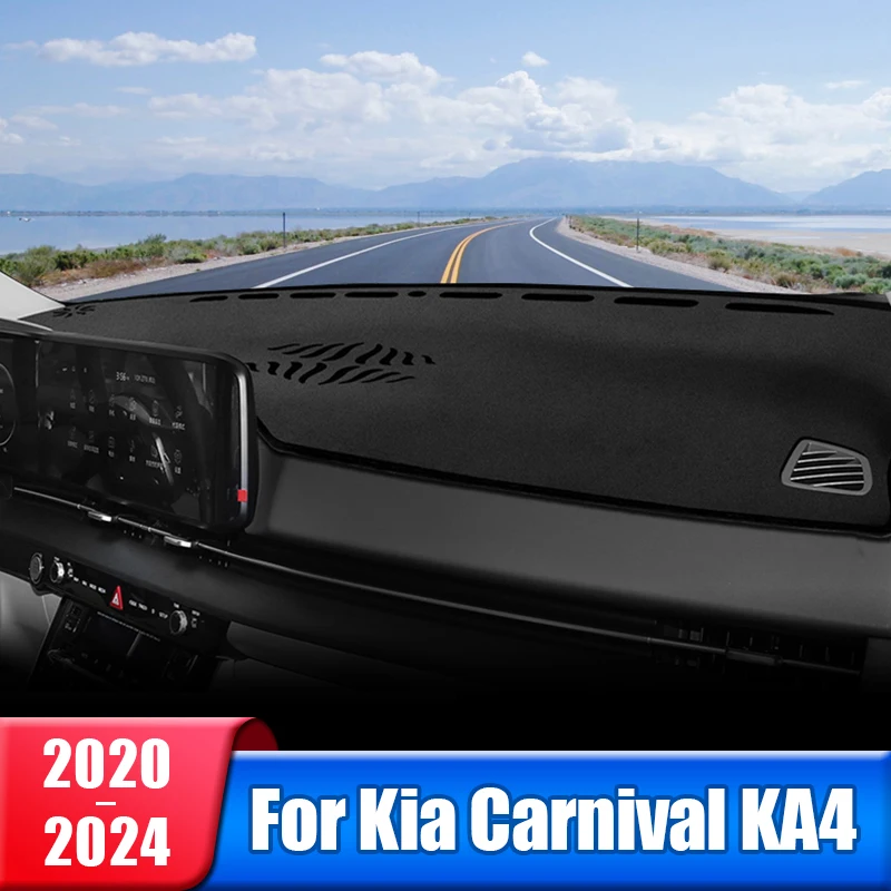 Car-Dashboard-Cover-For-Kia-Carnival-KA4-2020-2021-2022-2023-2024 ...