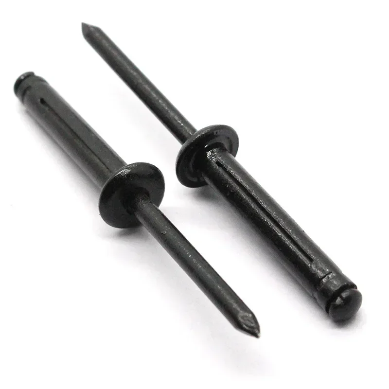 50pcs-All-Black-Painted-Aluminium-Trifold-Blind-Rivets-Pop-Bulb-Blind ...