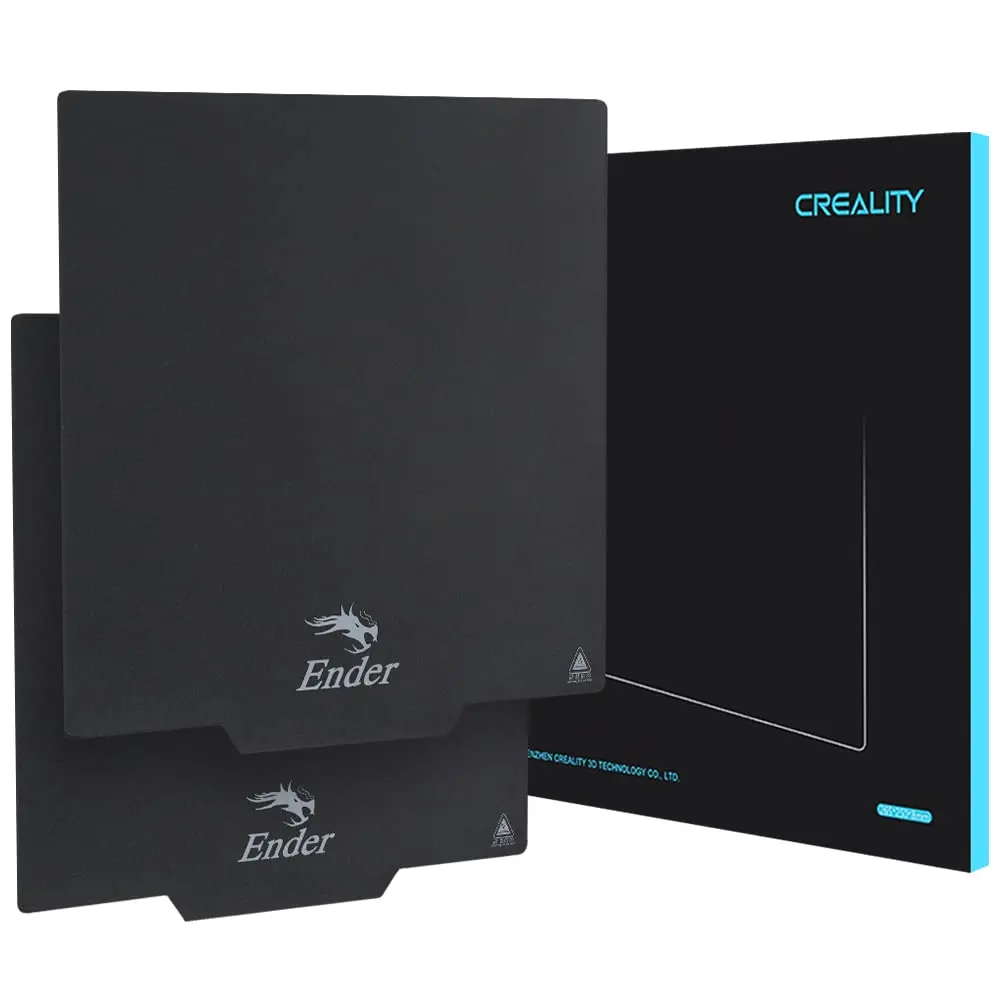Creality 2 PCS Ender 3 Bed Ultra-Flexible Removable Magnetic Removable ...
