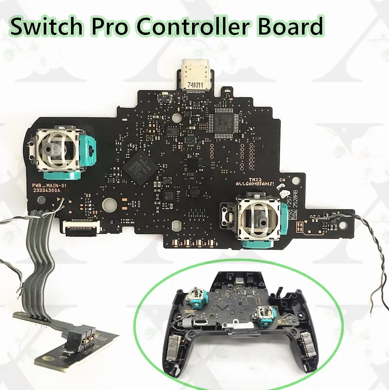 Original Controller Circuit Board For Nintend Switch Pro Joy-con Main Pcb Board For Ns Pro ...