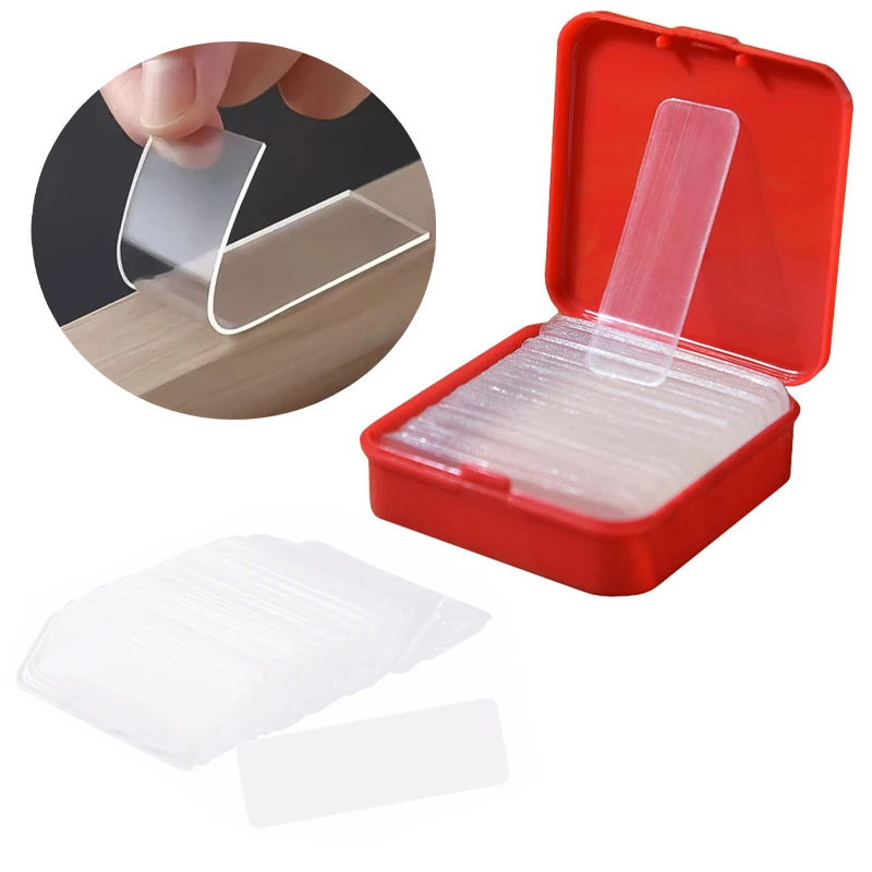 Reusable-Magic-Double-Sided-Stickers-Tape-Washable-Waterproof-Wall ...