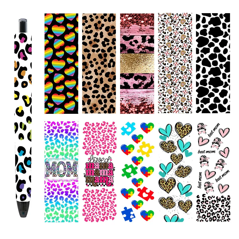 30PCS-Wholesale-Love-Leopard-With-Mom-Mama-Personalize-Designs-Printing ...