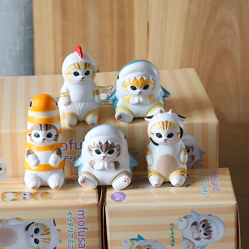 5-Styles-Japan-Anime-Mofusand-Figure-Shark-Cat-COS-Model-Toy-Kids-Gift ...