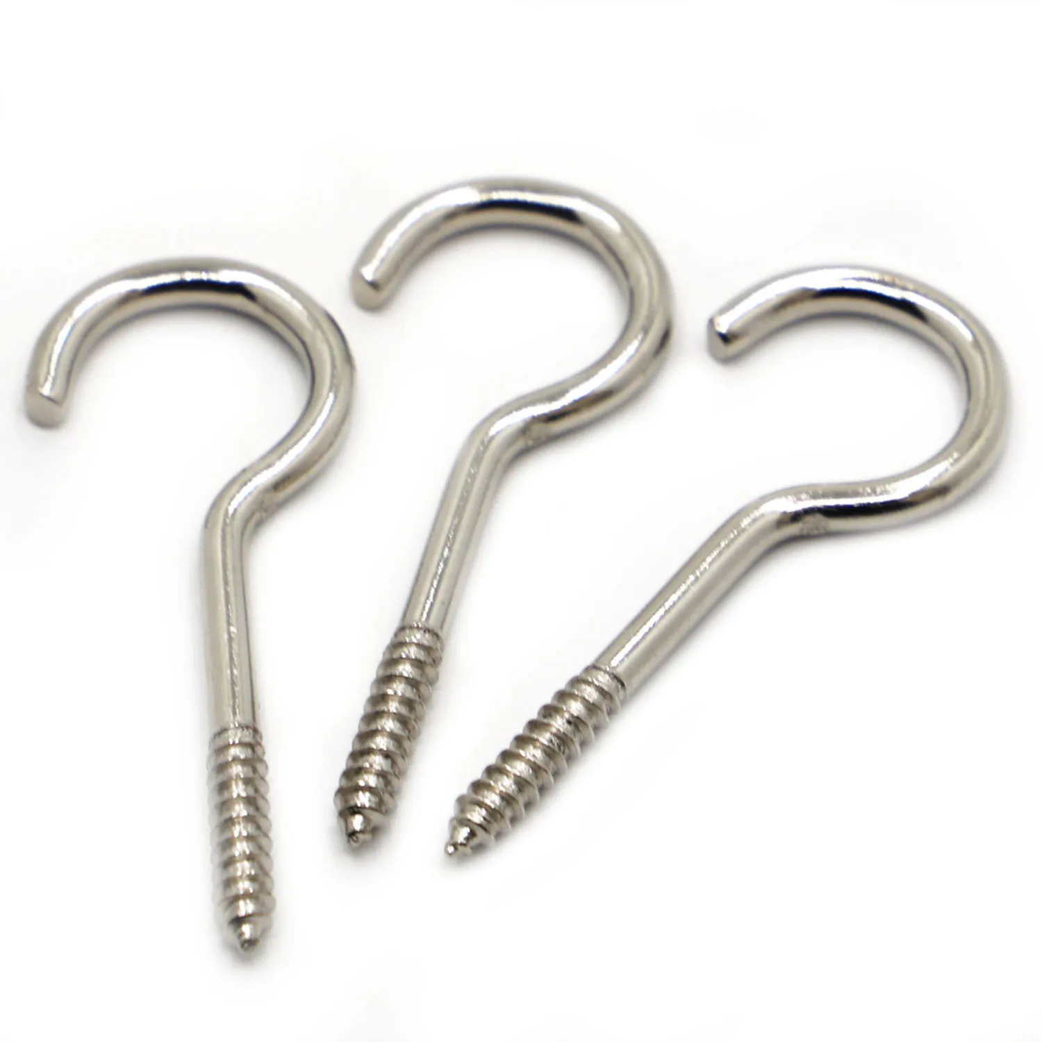 Nickel Plated Carbon Steel Light Hook Ring Question Mark hooks Sheep ...