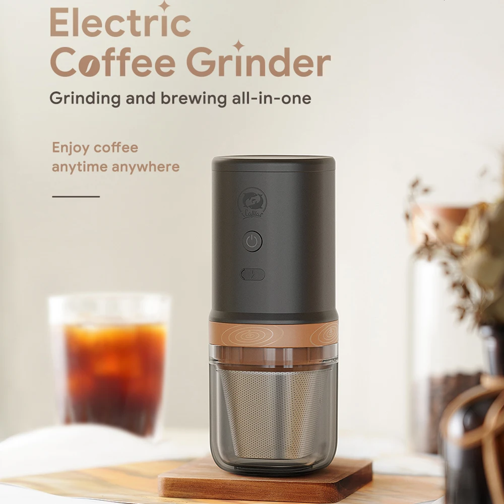 New-Upgrade-Portable-Electric-Coffee-Grinder-Automatic-Coffee-Beans ...