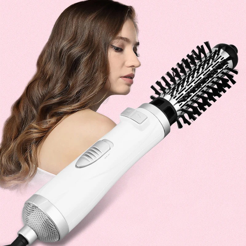 2 In 1 Hot Air Spin Brush Dryer For Styling Smoothing And Straightening Auto Rotating Ionic