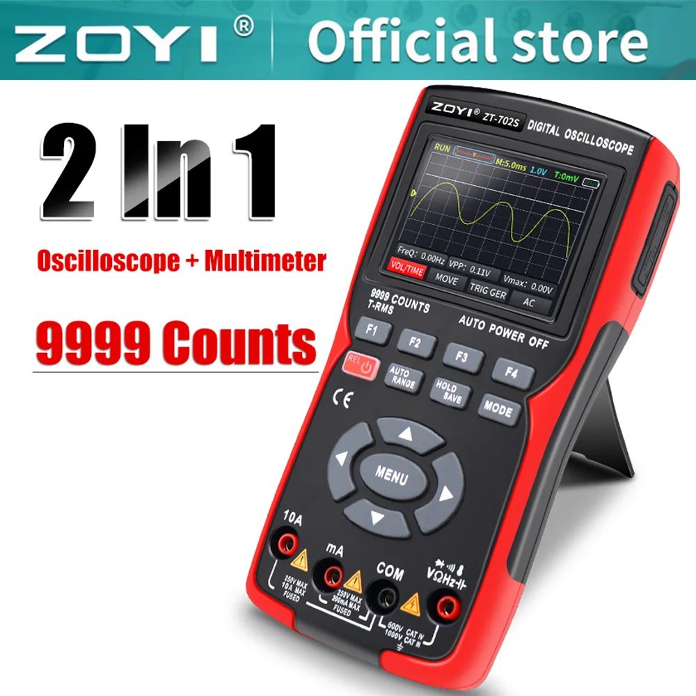 Digital-Oscilloscope-48MSa-s-10Mhz-PC-Waveform-Digital-Storage ...