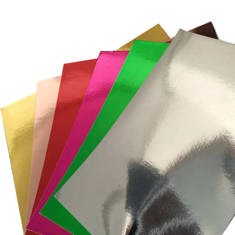 Papel-brillante-para-manualidades-y-decoraci-n-100-unidades-300gsm ...