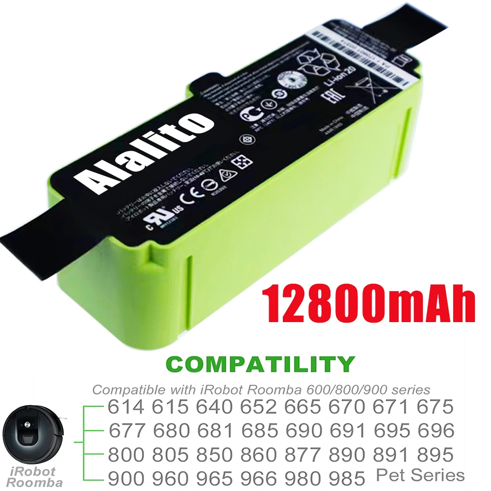 Original-Replacement-1800LI-6500LI-Battery-For-iRobot-Roomba-655-690 ...