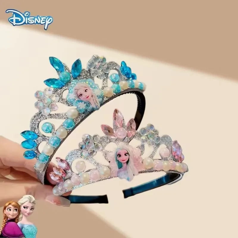 Diadema de princesa Elsa de Frozen de Anime de Disney, accesorios para ...