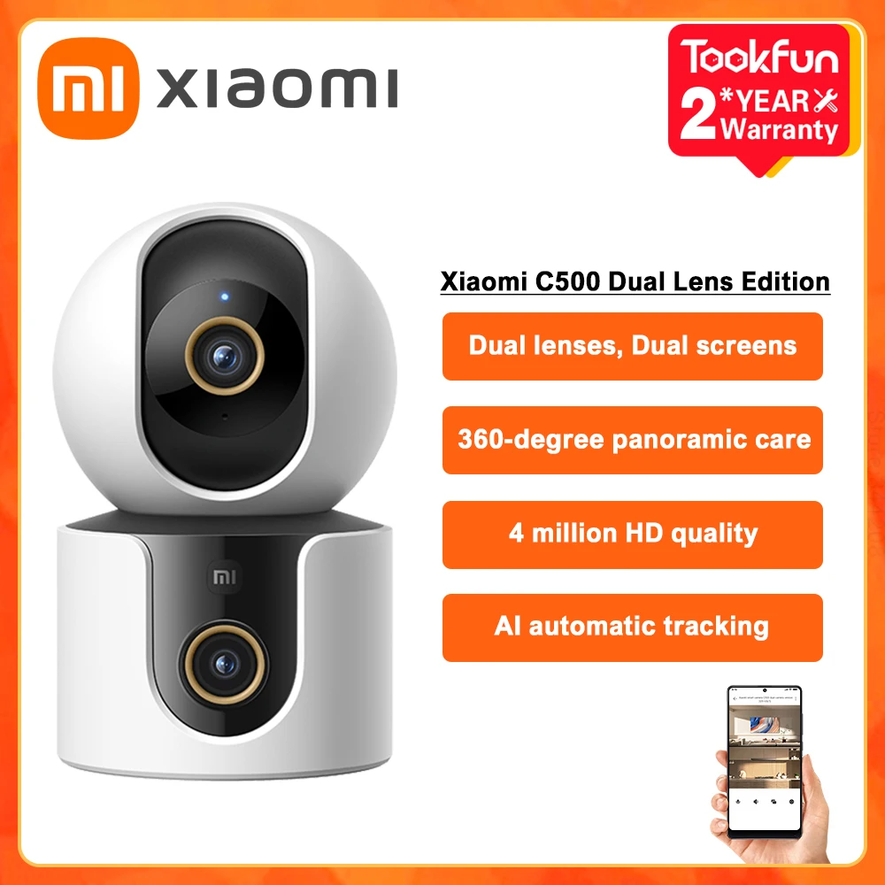 Xiaomi-Smart-Camera-C500-Dual-Lens-Edition-WiFi-6-CCTV-4-Million-Pixels ...